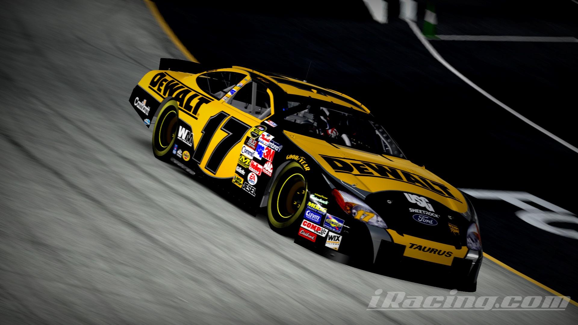 2005 #17 Matt Kenseth Dewalt Ford Taurus Sim Stamped Number by ...
