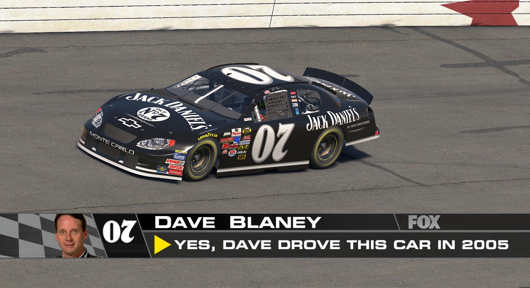 dave blaney jack daniels 2005 by Jordan Werth - Trading Paints