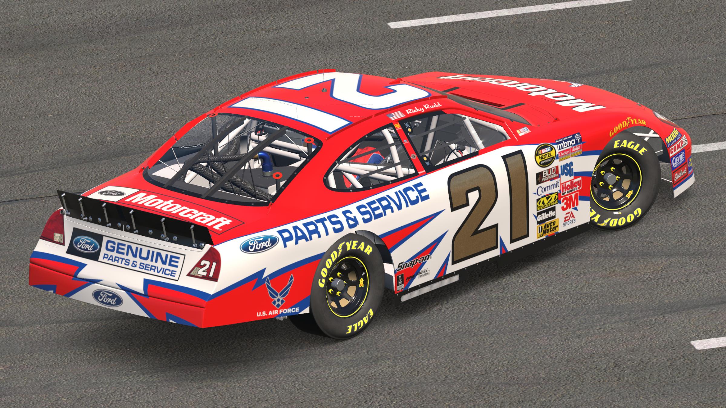 2005 Ricky Rudd Ford Motorcraft Ford Taurus (Custom Numbers - Stockcar ...