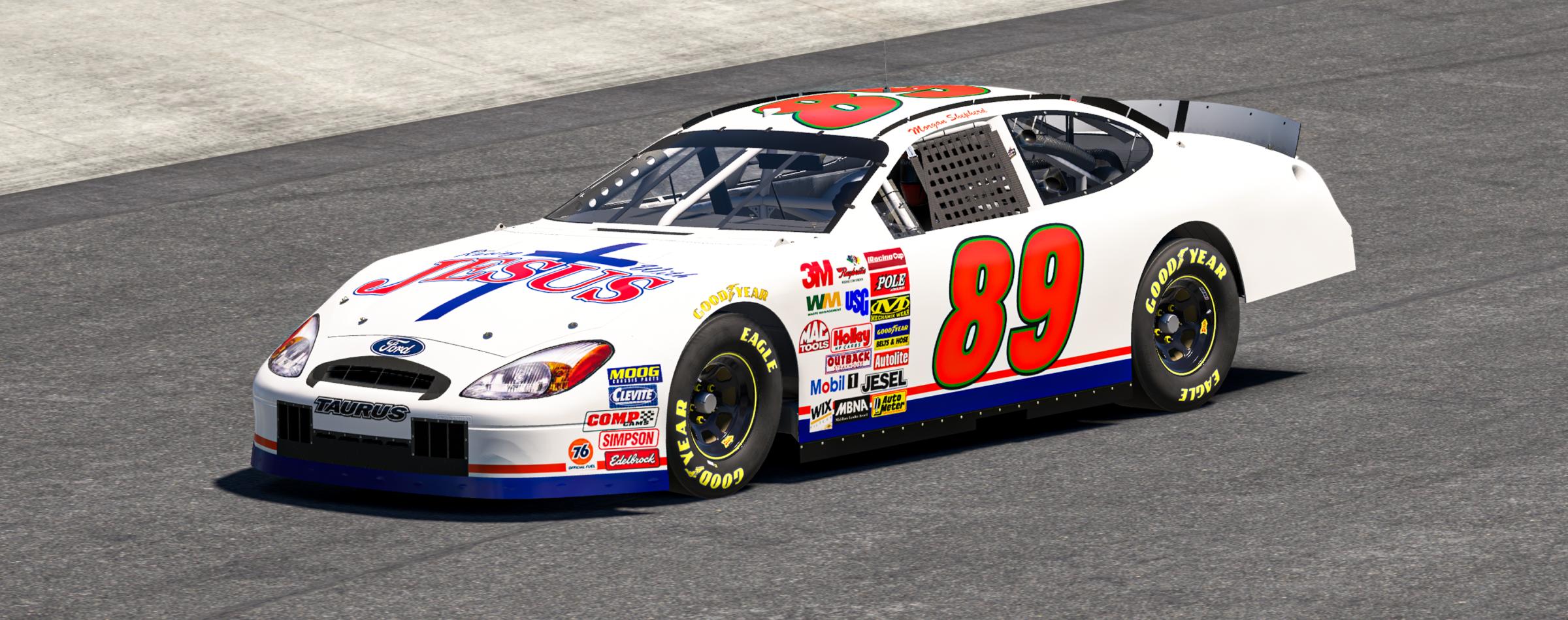 2003 - Morgan Shepherd / Racing With Jesus by Edwin Mendez - Trading Paints