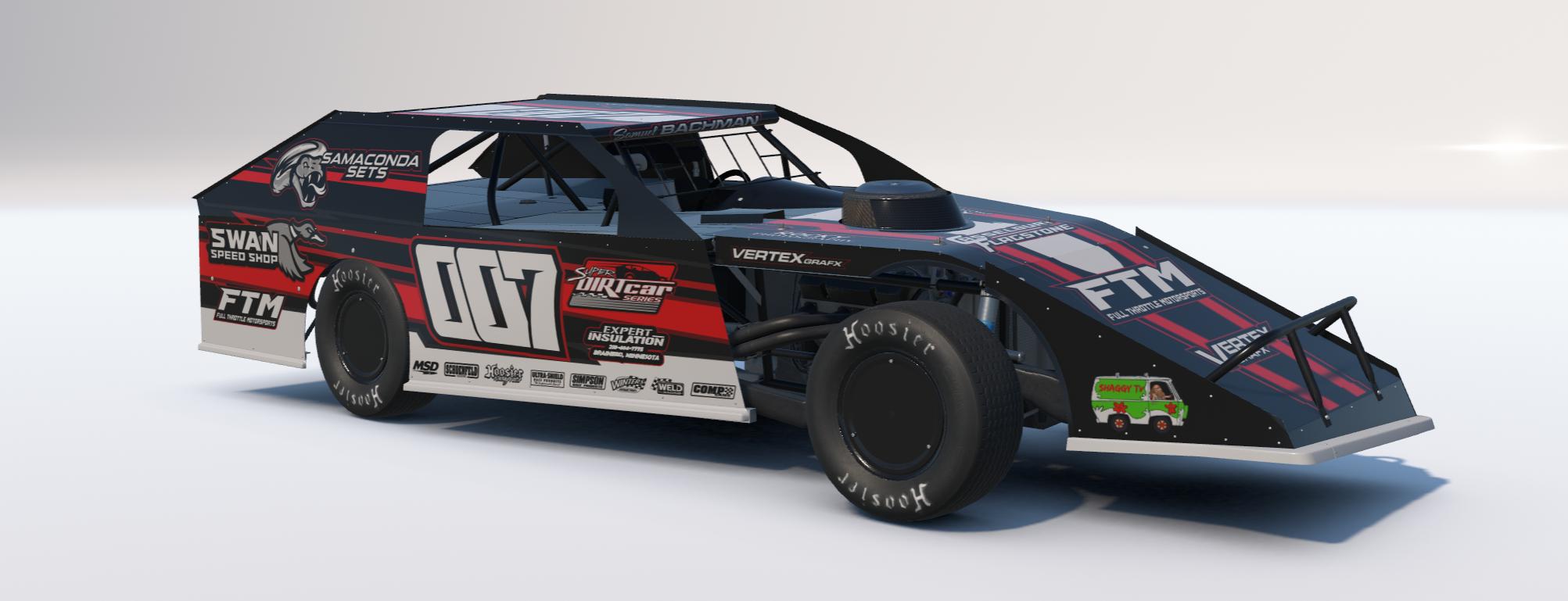 Samuel Bachman Dirt UMP Modified by Tyler Bowman4 - Trading Paints