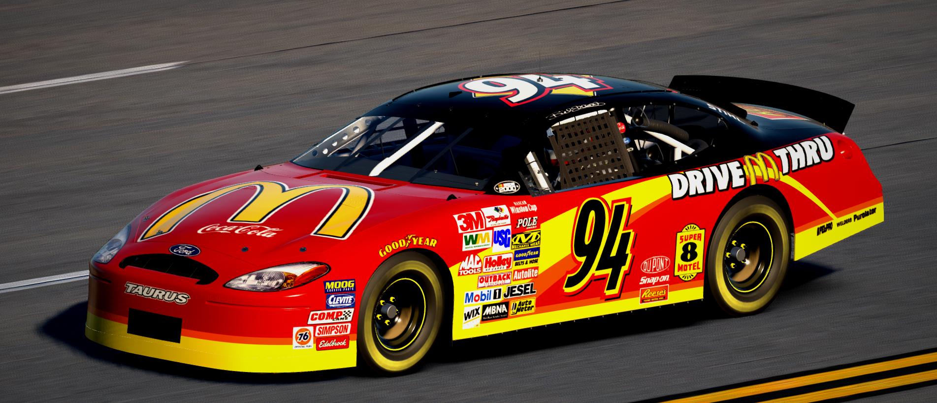 2000 Bill Elliott McDonalds Primary - Superspeedway Body by Brennan ...