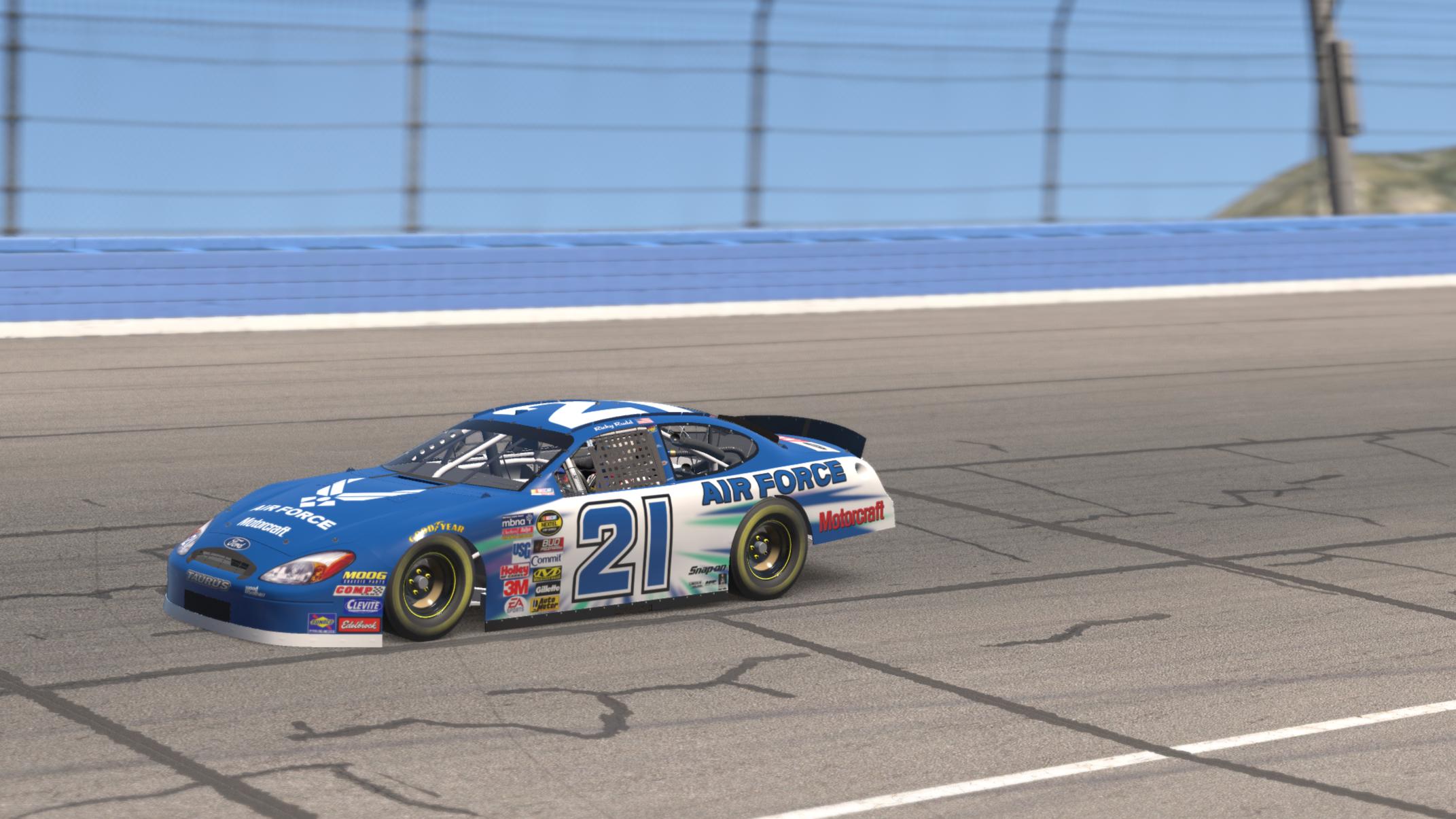 2005 Ricky Rudd Air Force Ford Taurus (Custom Numbers - Stockcar) by ...