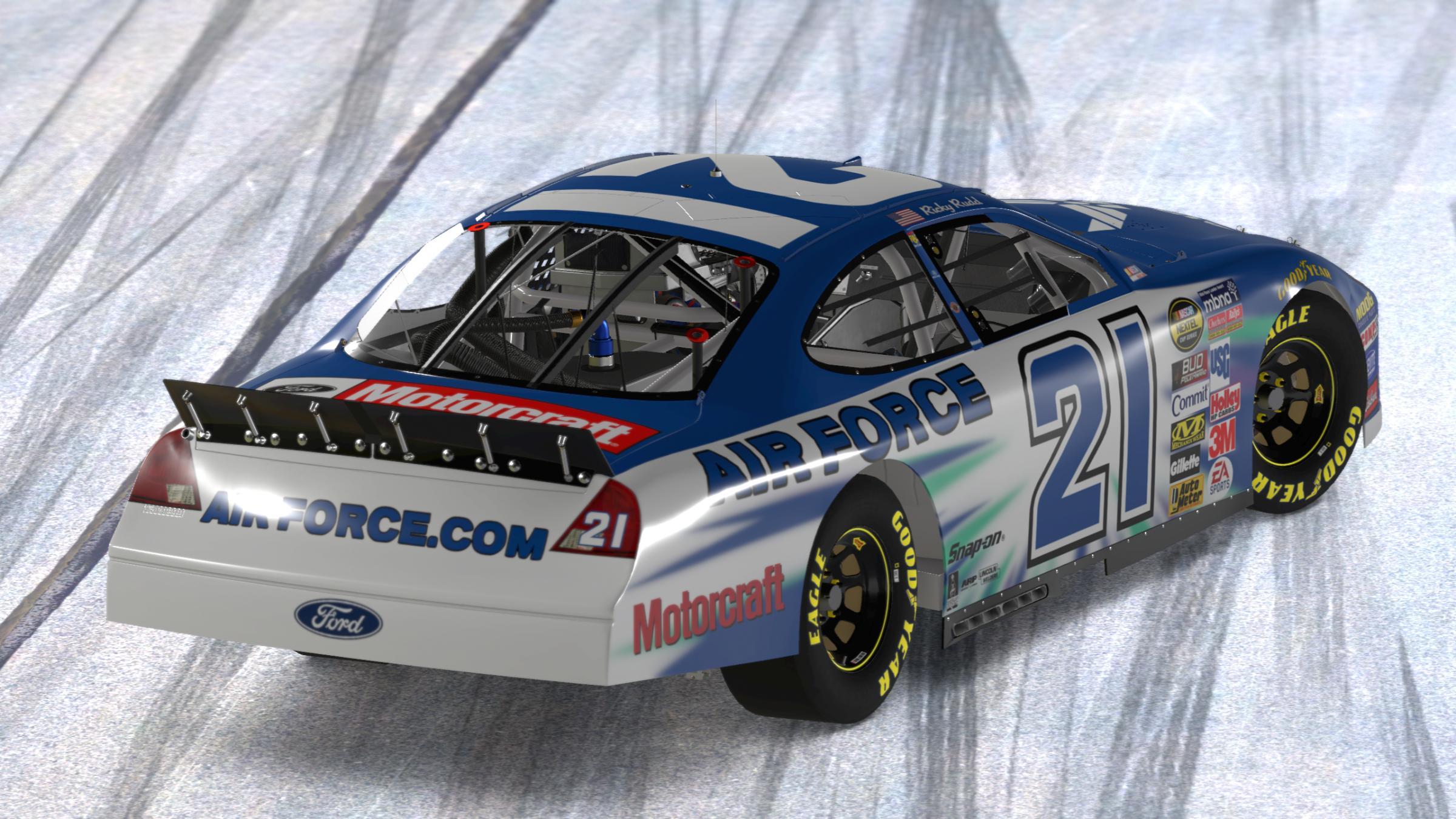 2005 Ricky Rudd Air Force Ford Taurus (Custom Numbers - Superspeedway ...