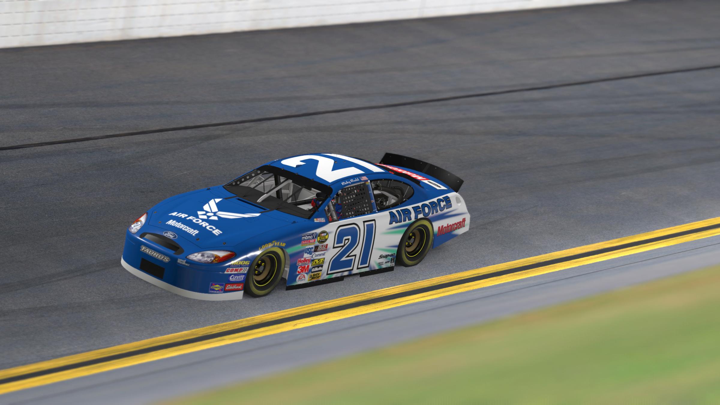 2005 Ricky Rudd Air Force Ford Taurus (Custom Numbers - Superspeedway ...
