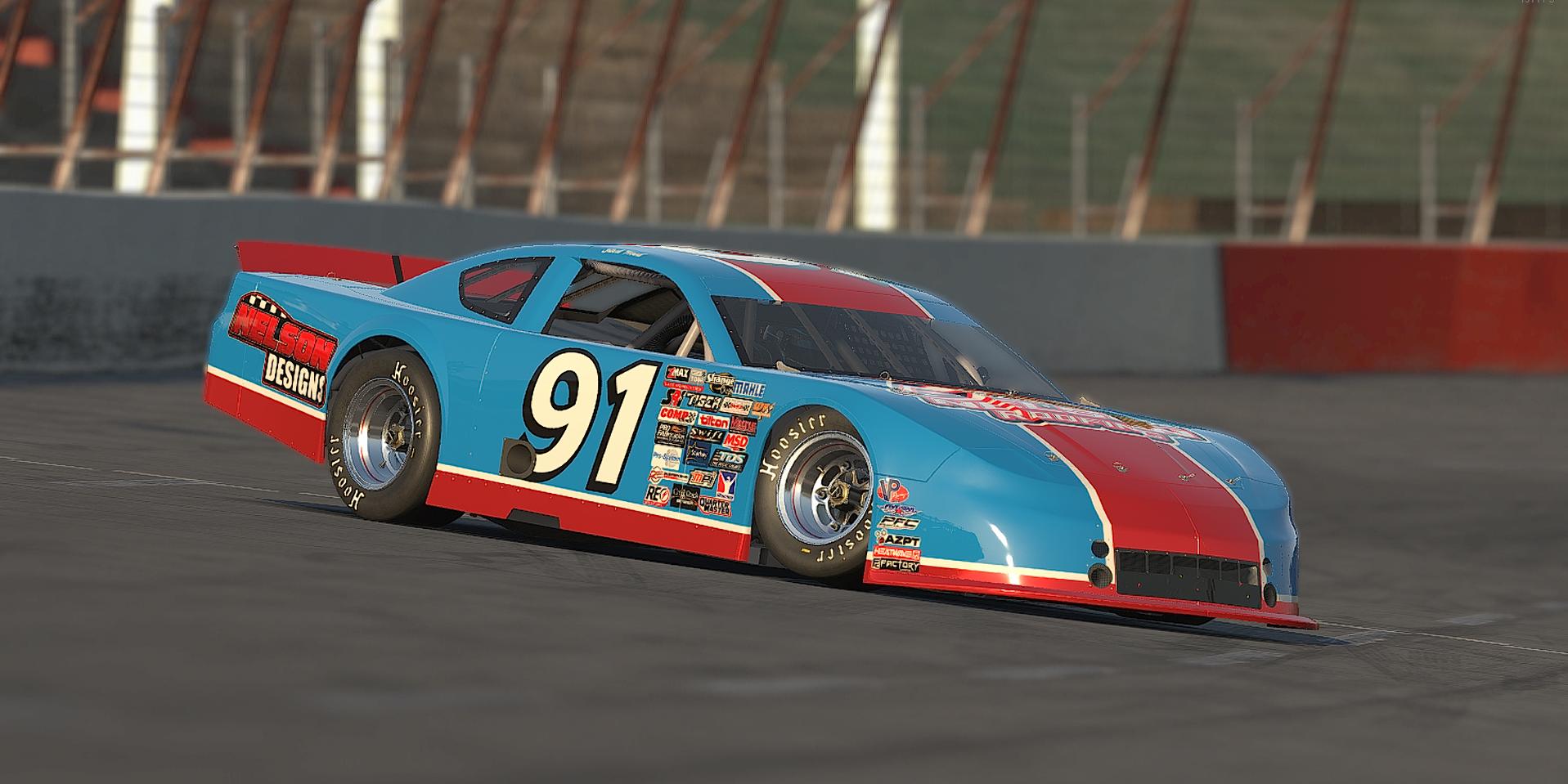 Jack Wood 91 LMSC Throwback by Waylon Nelson II - Trading Paints