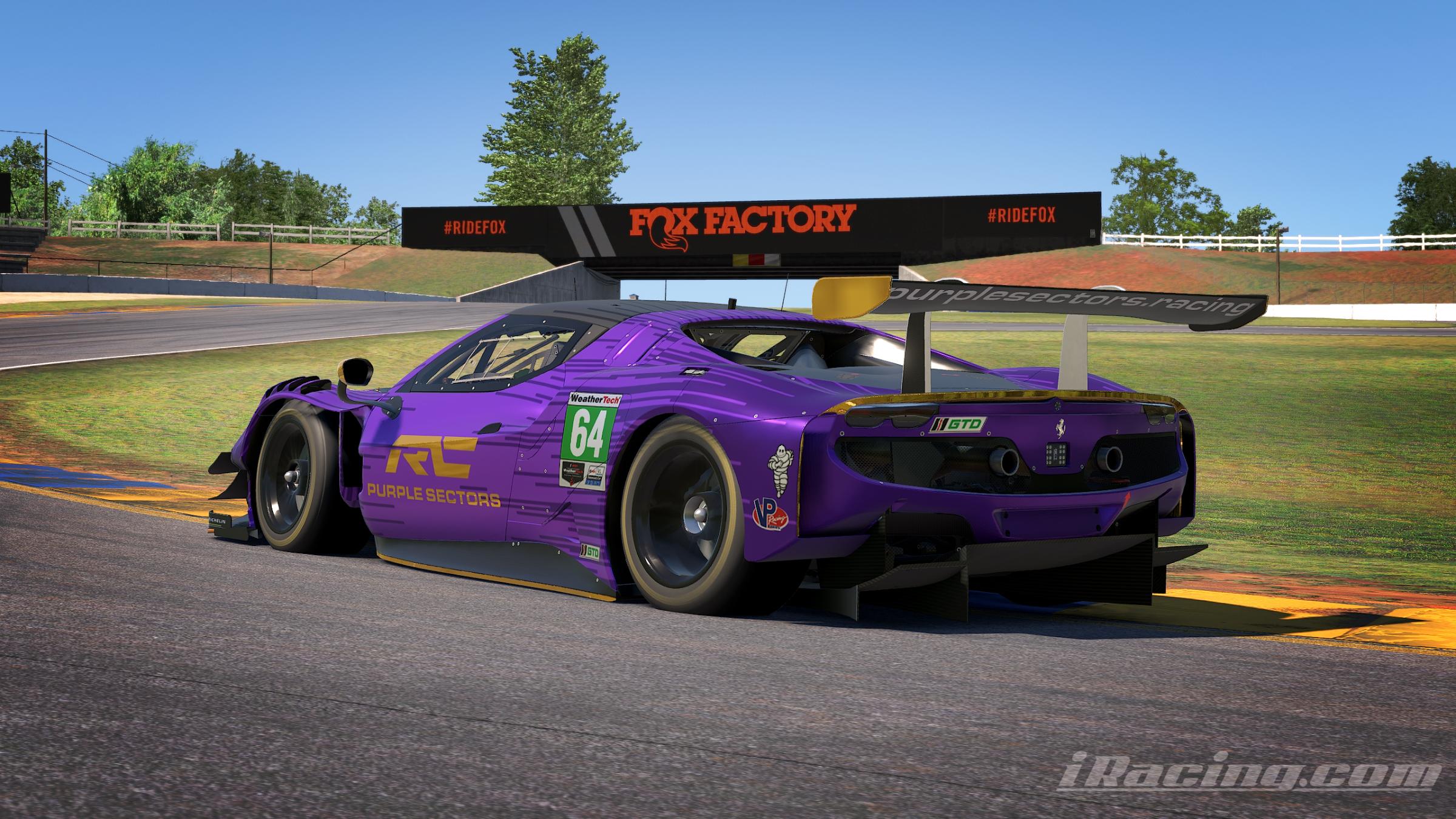Purple Sectors by Dakota Knapp - Trading Paints
