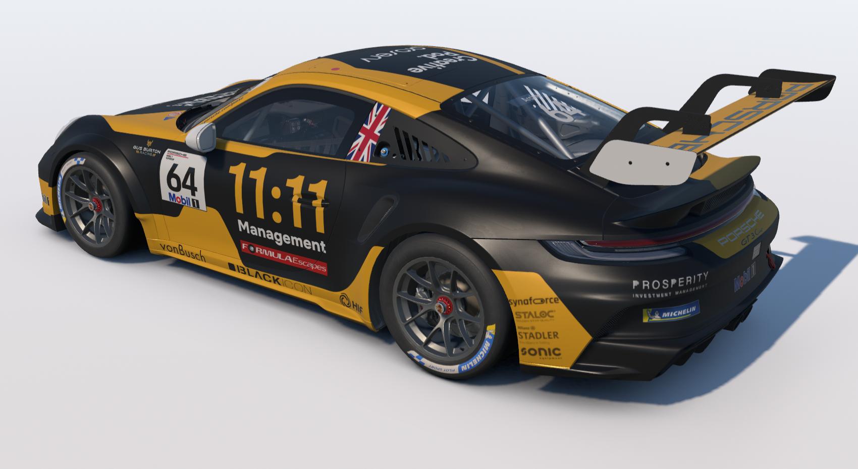 Gustav Burton 2025 Porsche Supercup Proton Huber Racing team by Keith ...