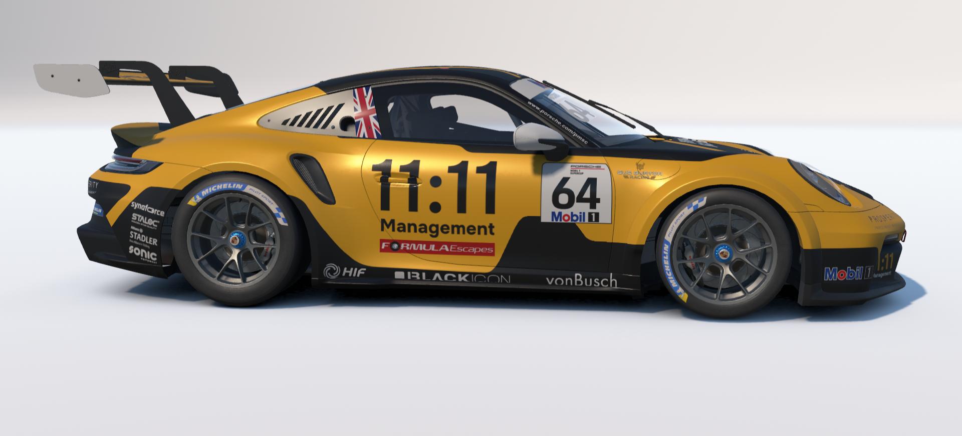 Gustav Burton 2025 Porsche Supercup Proton Huber Racing team by Keith ...