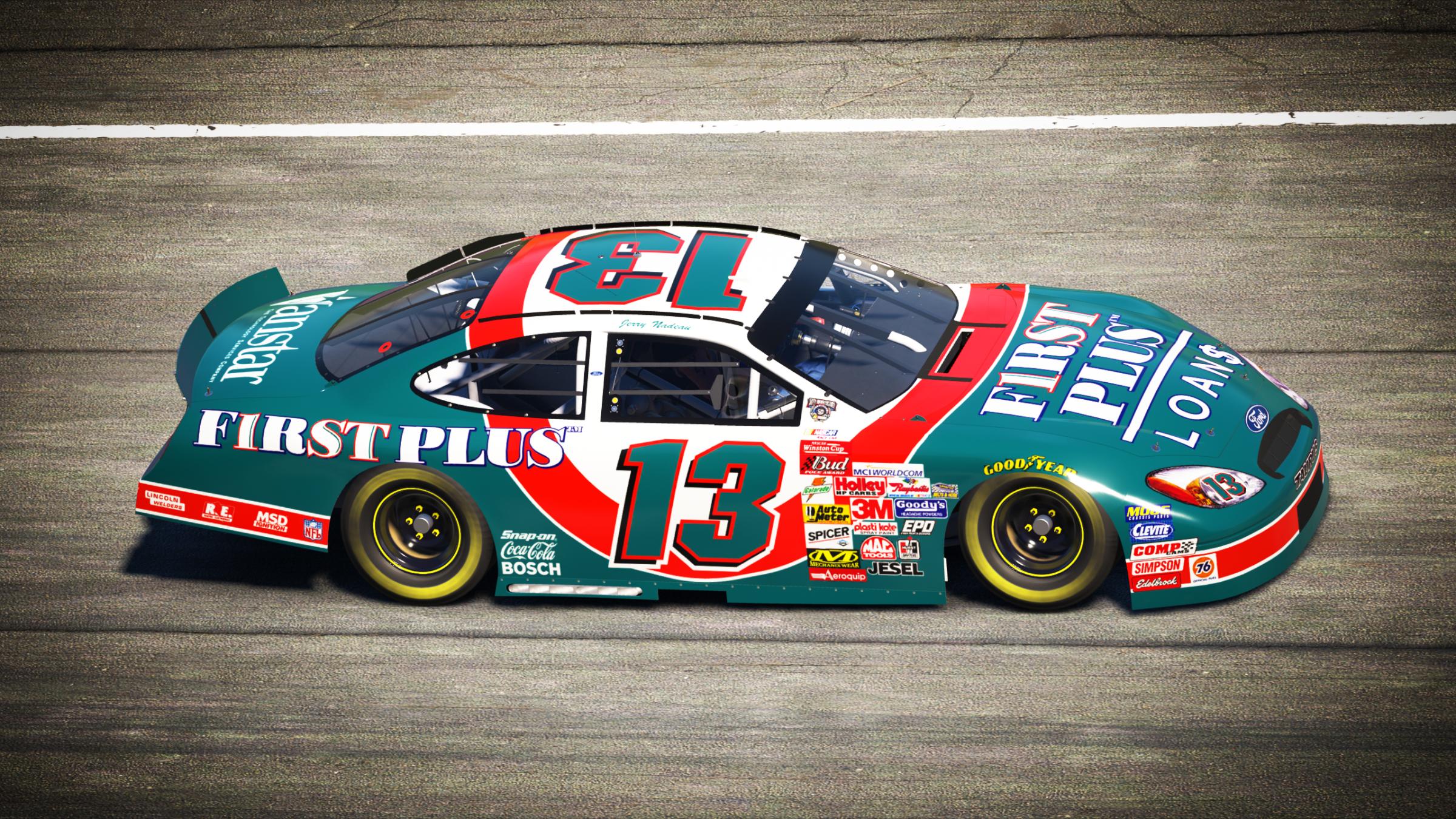 Jerry Nadeau 1998 First Plus Taurus SS (No #) by Evan Pienta - Trading ...