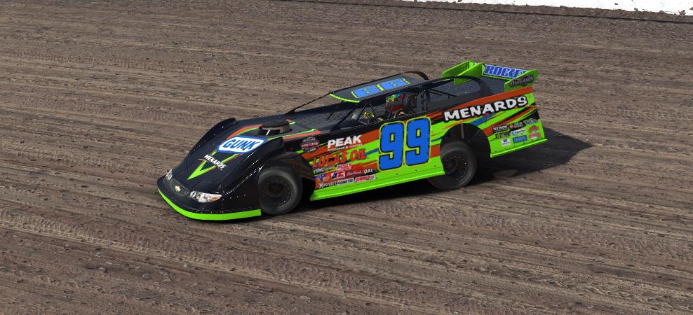 Dirt Late Model - Menards by Cody Steffen - Trading Paints
