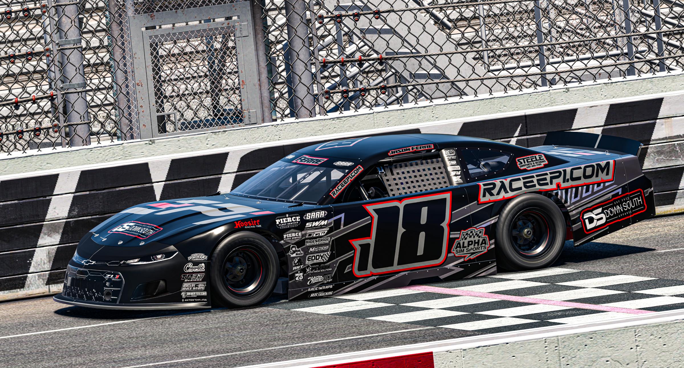 Jason Ferre-#118 by Michael J. Steele - Trading Paints