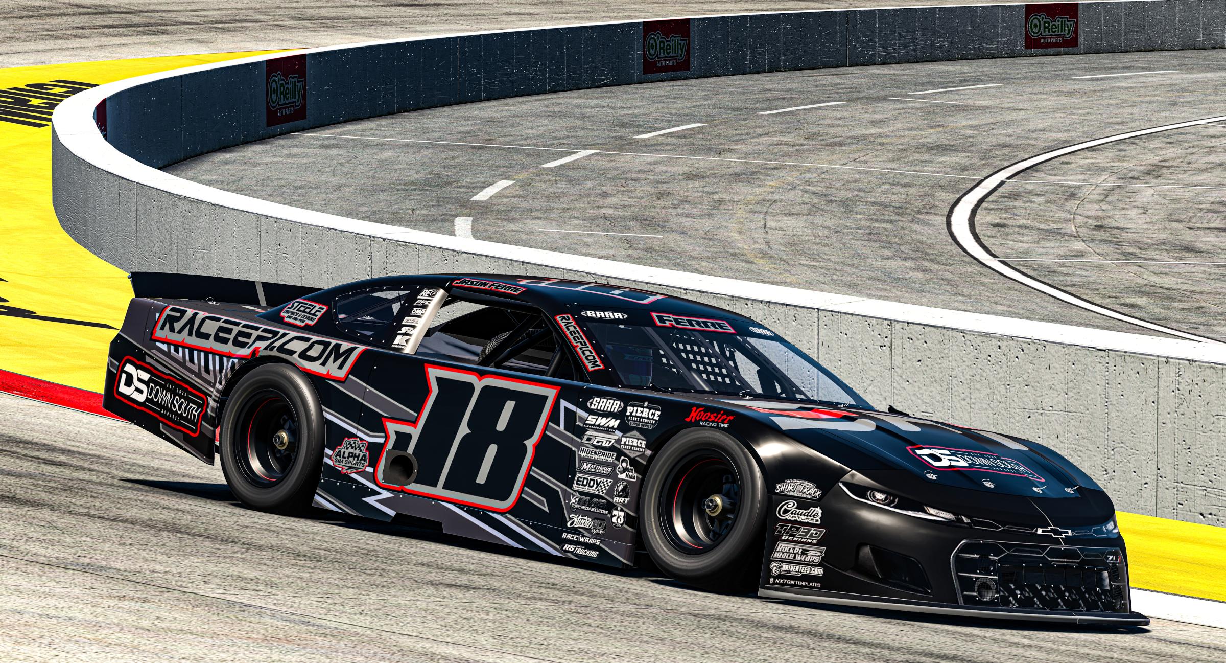 Jason Ferre-#118 by Michael J. Steele - Trading Paints
