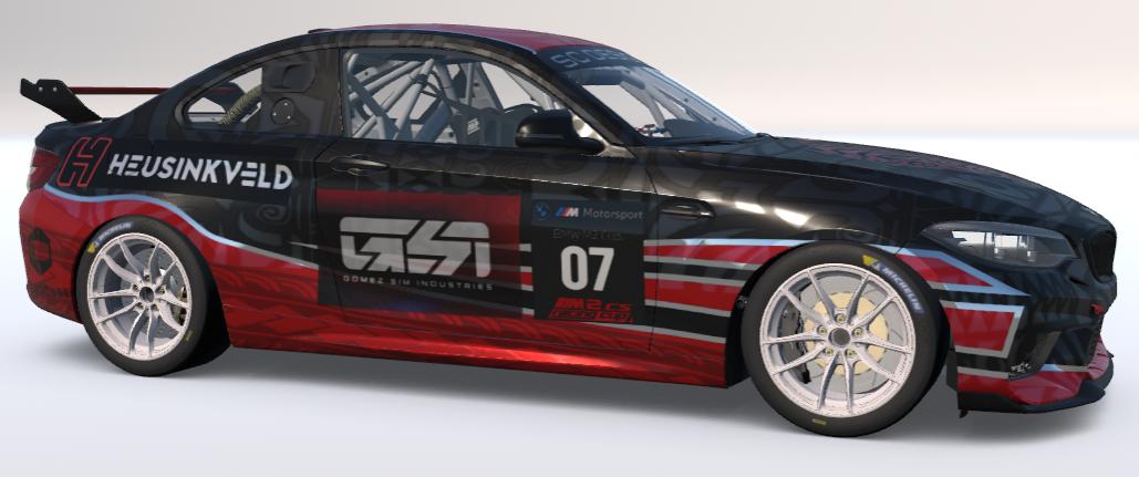 Black and red Maori/tribal car by Sergio C. - Trading Paints