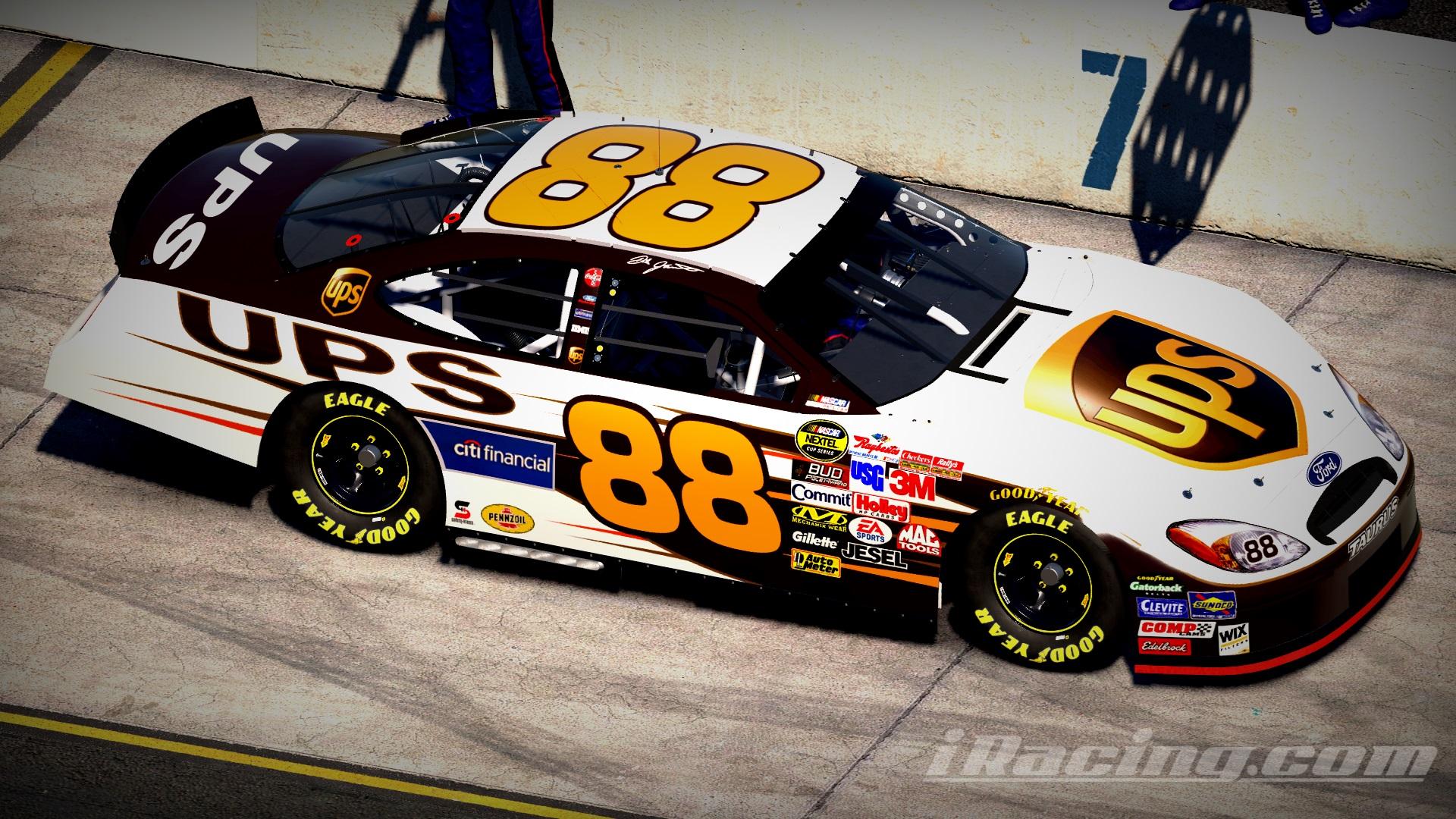 2005 #88 Dale Jarrett UPS Ford Taurus by Christian Budd - Trading Paints