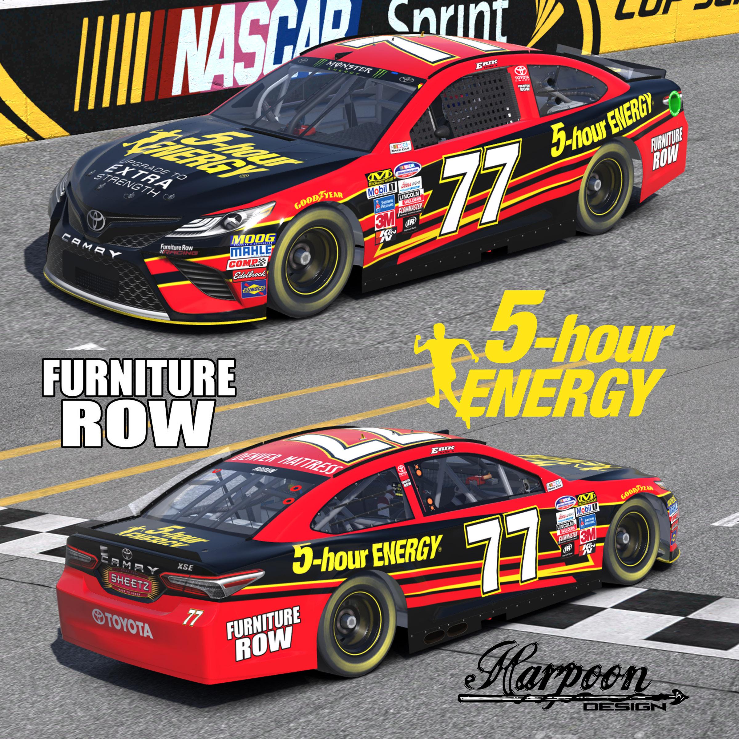 2017 Erik Jones 5 Hour Energy Camry by Brantley Roden - Trading Paints