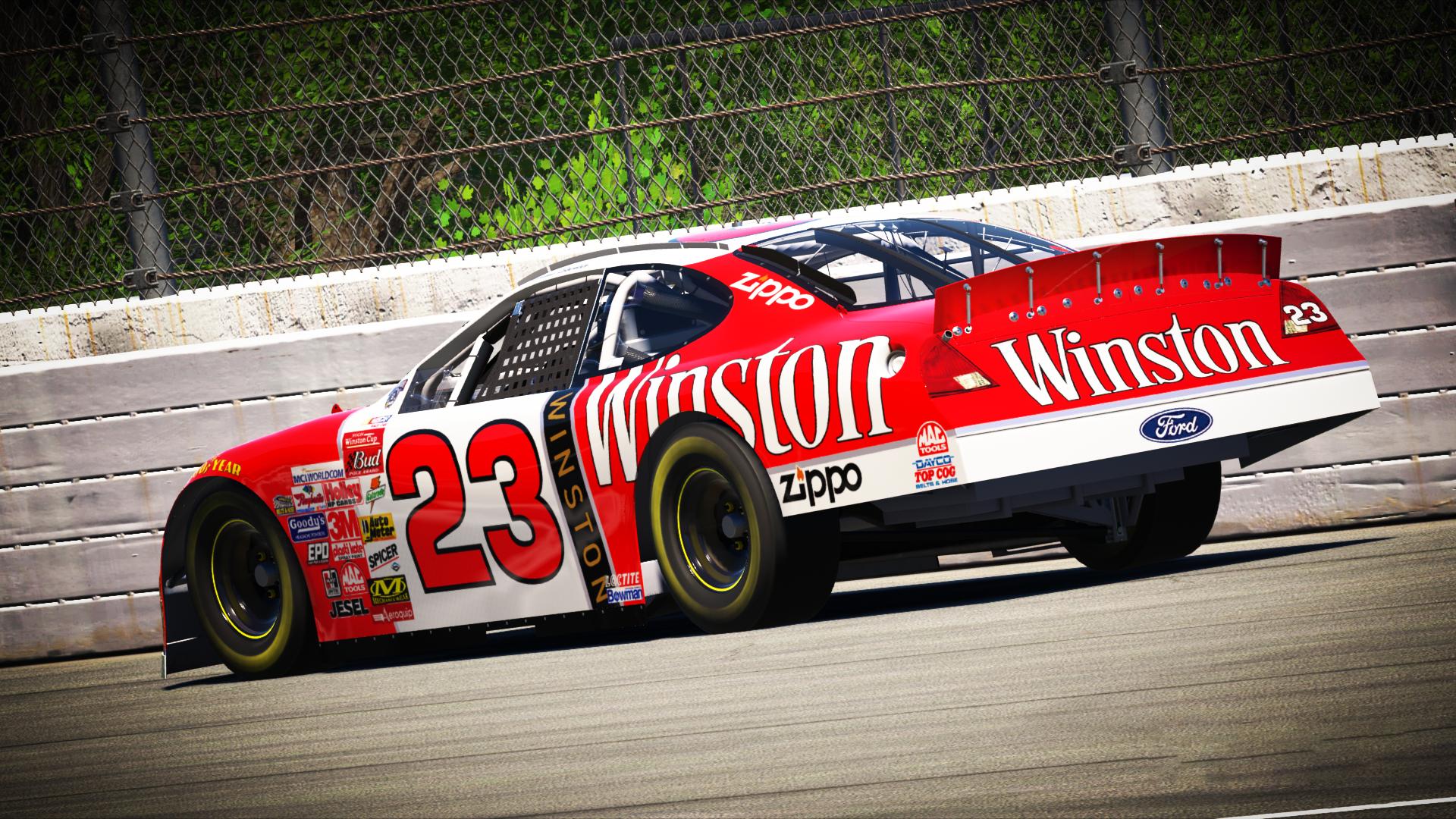 Jimmy Spencer 1998 Winston Ford Taurus by Evan Pienta - Trading Paints