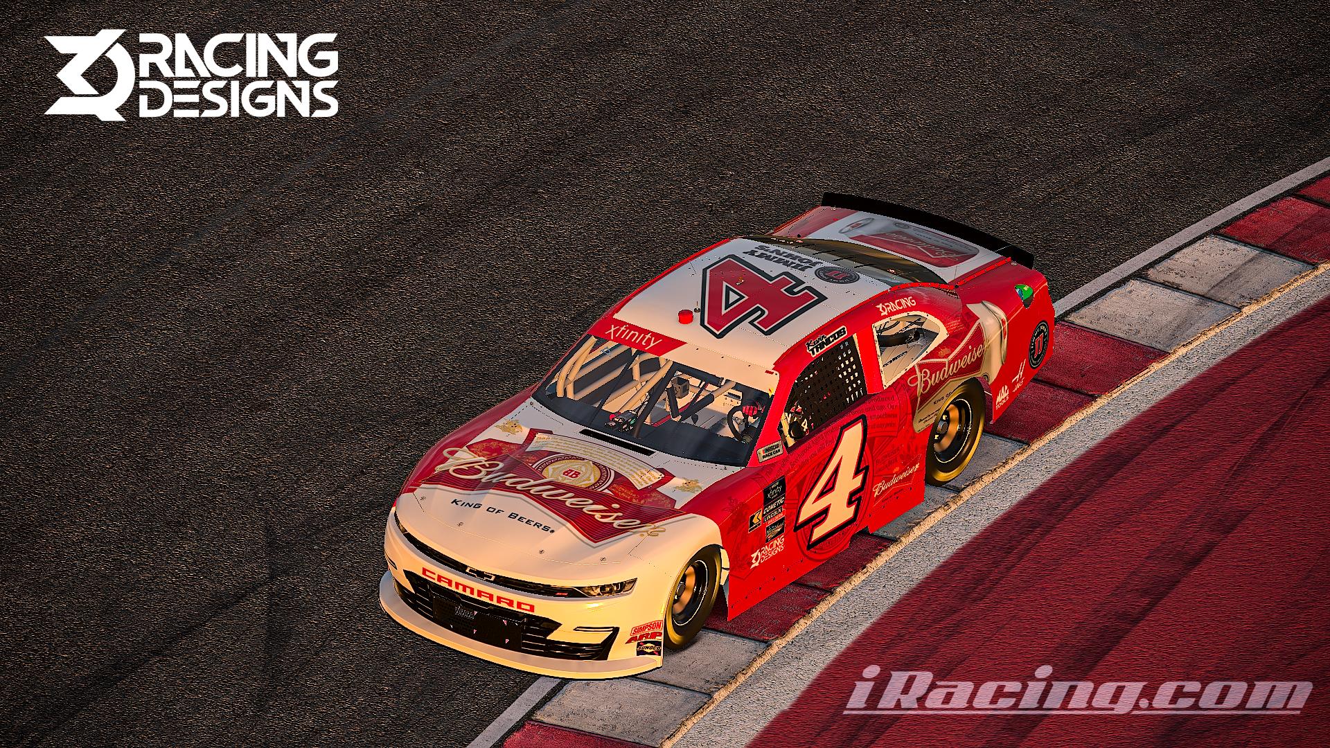 Kevin Tancos #4 Budweiser XFINITY Camaro by Johnathan Smith3 - Trading ...