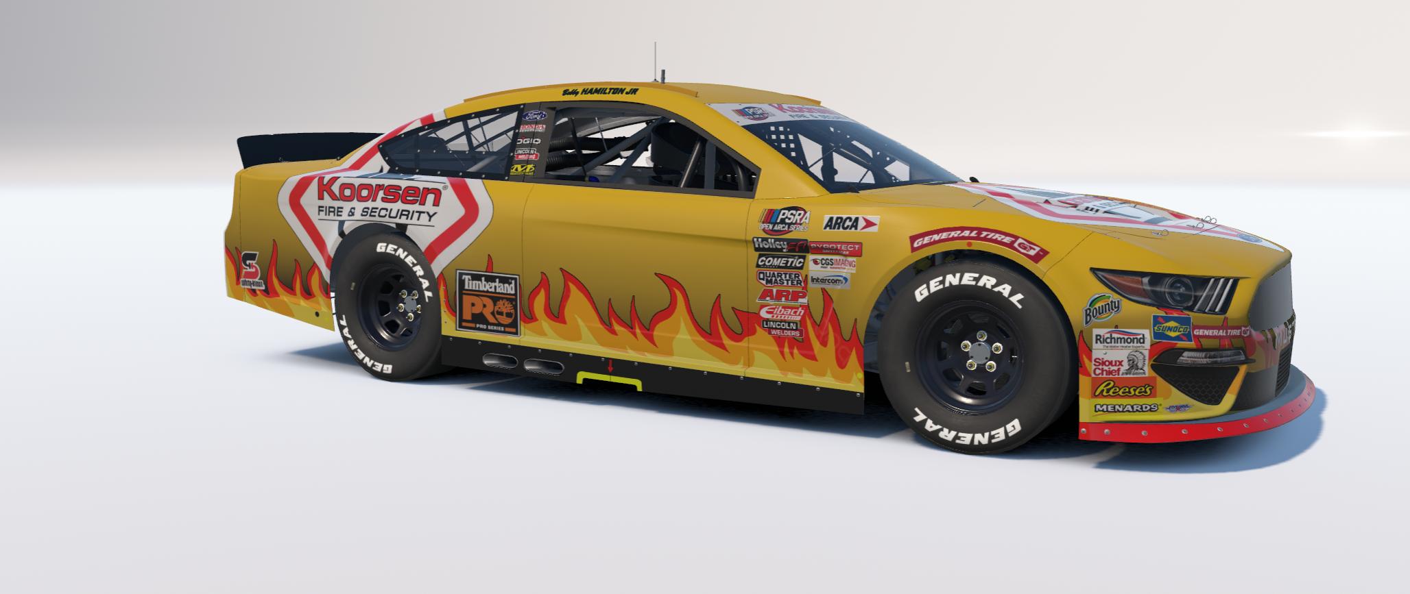 Koorsen Fire and Security no number by Frank Griffitt - Trading Paints