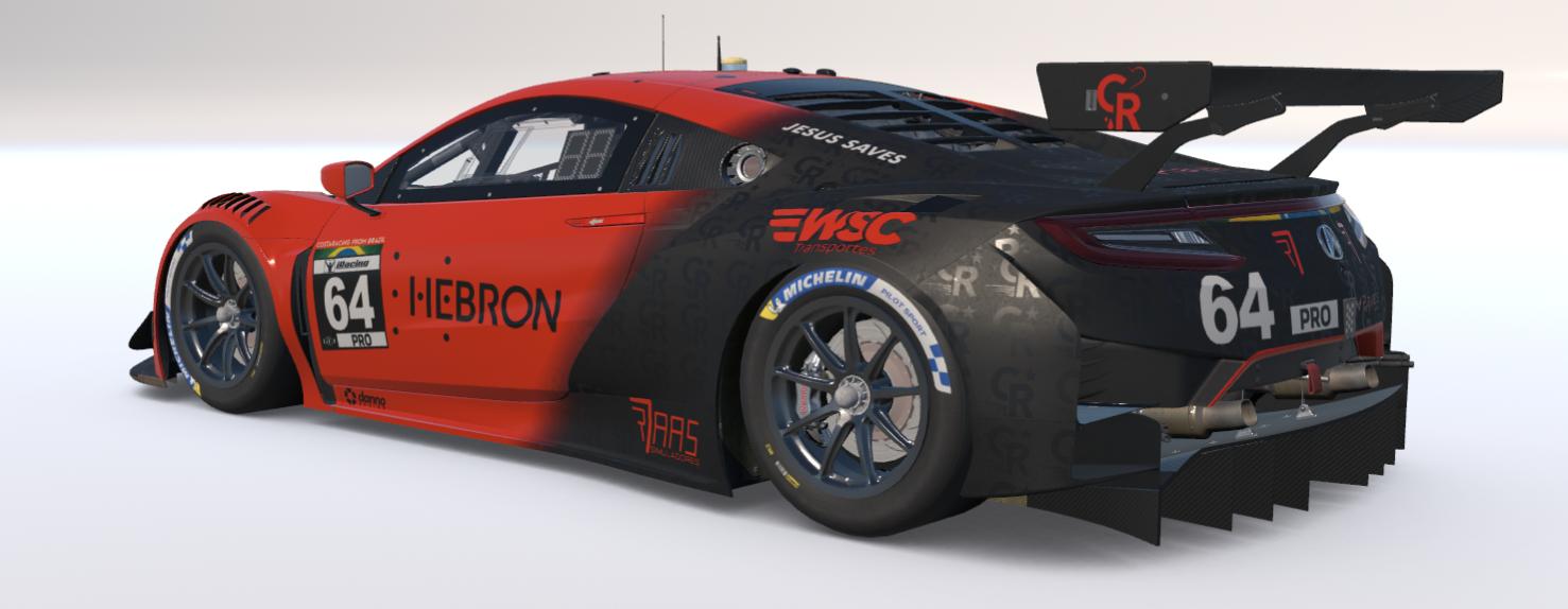 Costa Racing 2025-2 | Acura GT3 by Danilo Vaz - Trading Paints