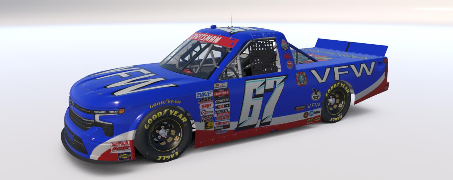 Ron Hornaday throwback by Aiden Laney - Trading Paints