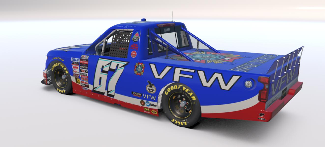 Ron Hornaday throwback by Aiden Laney - Trading Paints