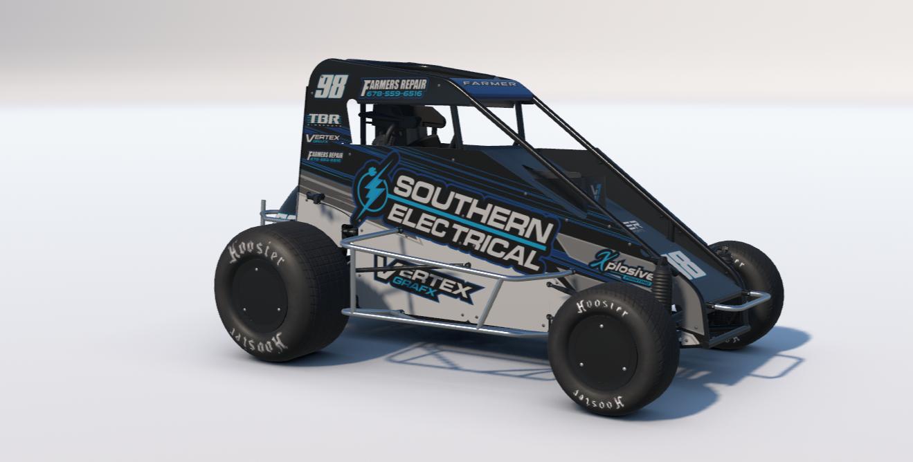 Michael Farmer Dirt Midget by Tyler Bowman4 - Trading Paints