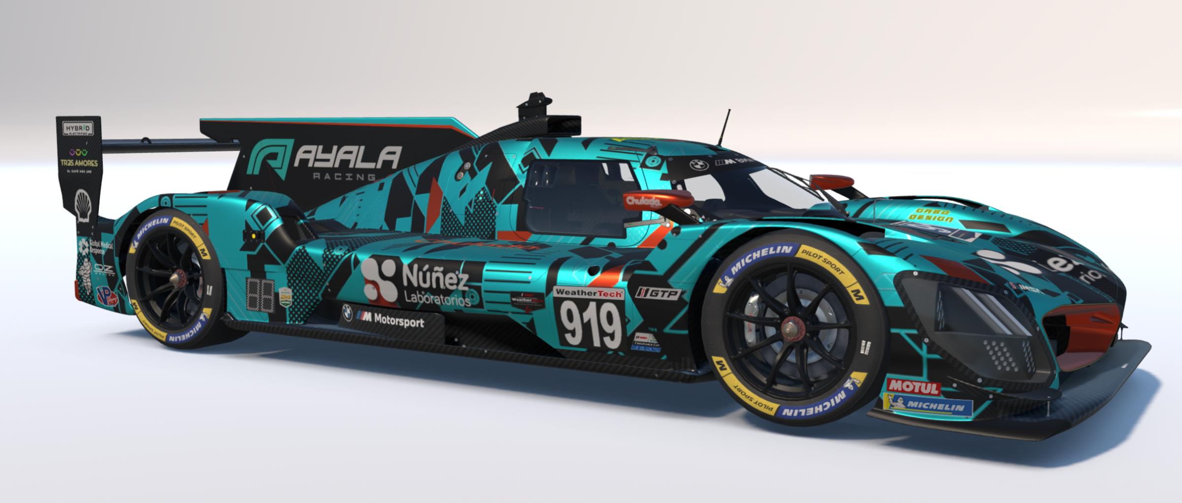 Ayala - Legion Racing 24 Hrs Lemans by Gabriel Trejo C. - Trading Paints