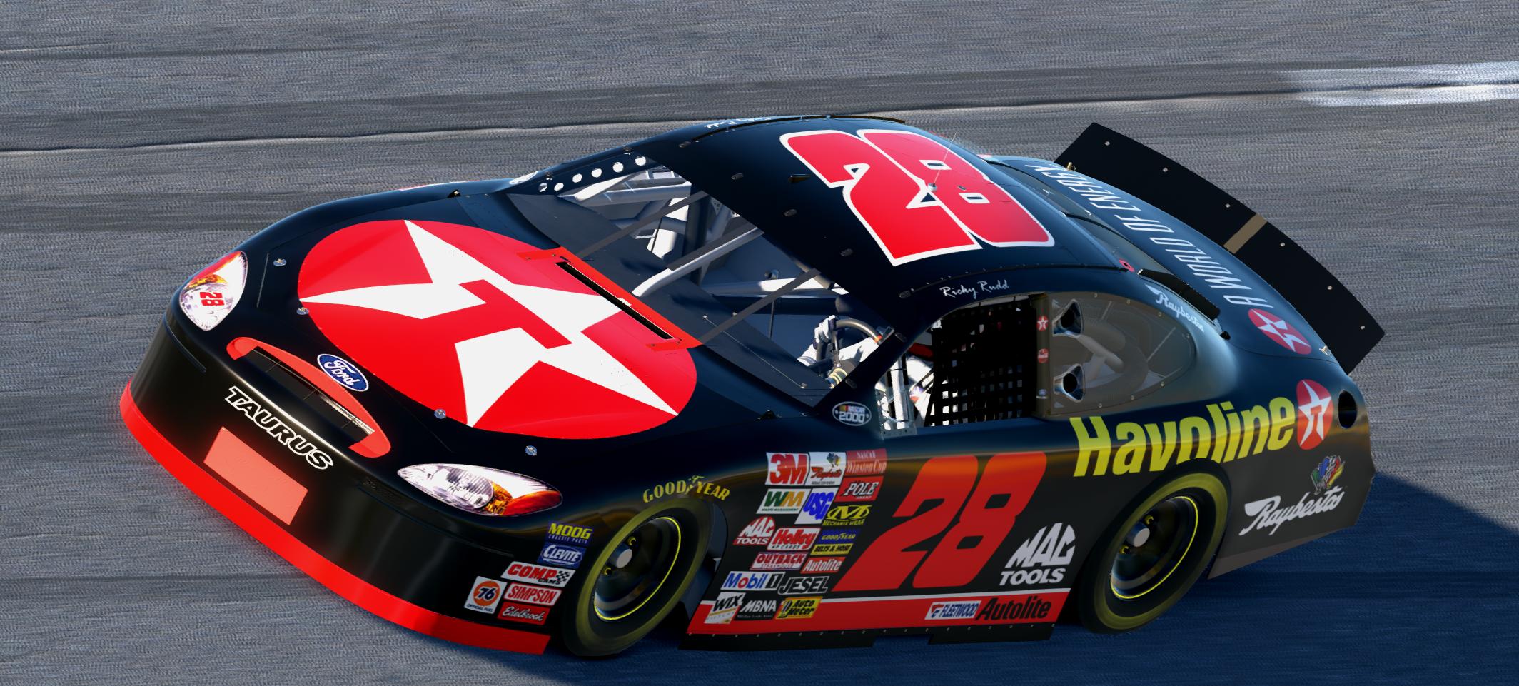 2000 Ricky Rudd Texaco Havoline Superspeedway by Brennan MaGee ...