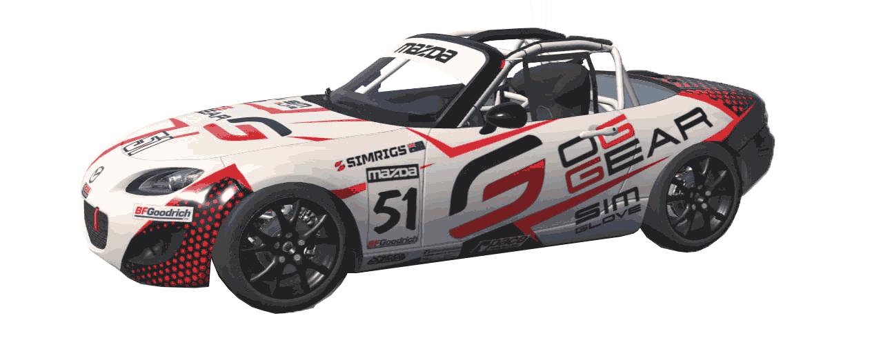 OG Gear MX-5 Cup Car by Paul Thompson5 - Trading Paints