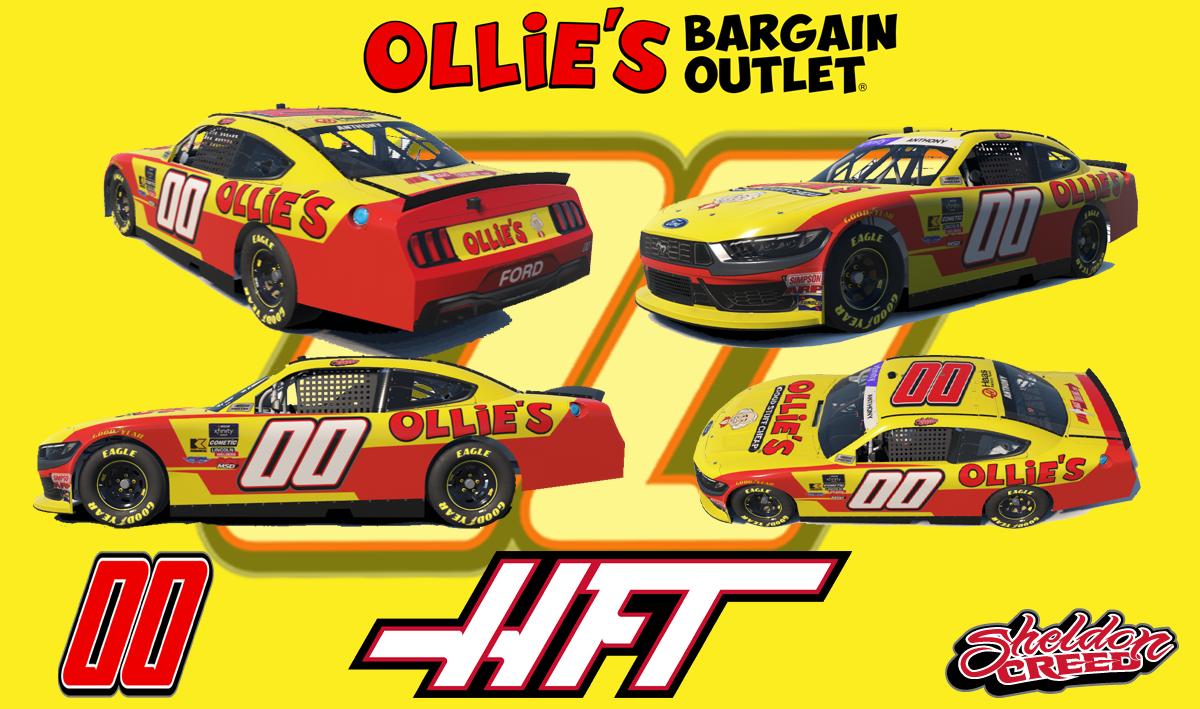 Sheldon Creed #00 NASCAR Xfinity Series HFT Ollies 2025 No Number by ...