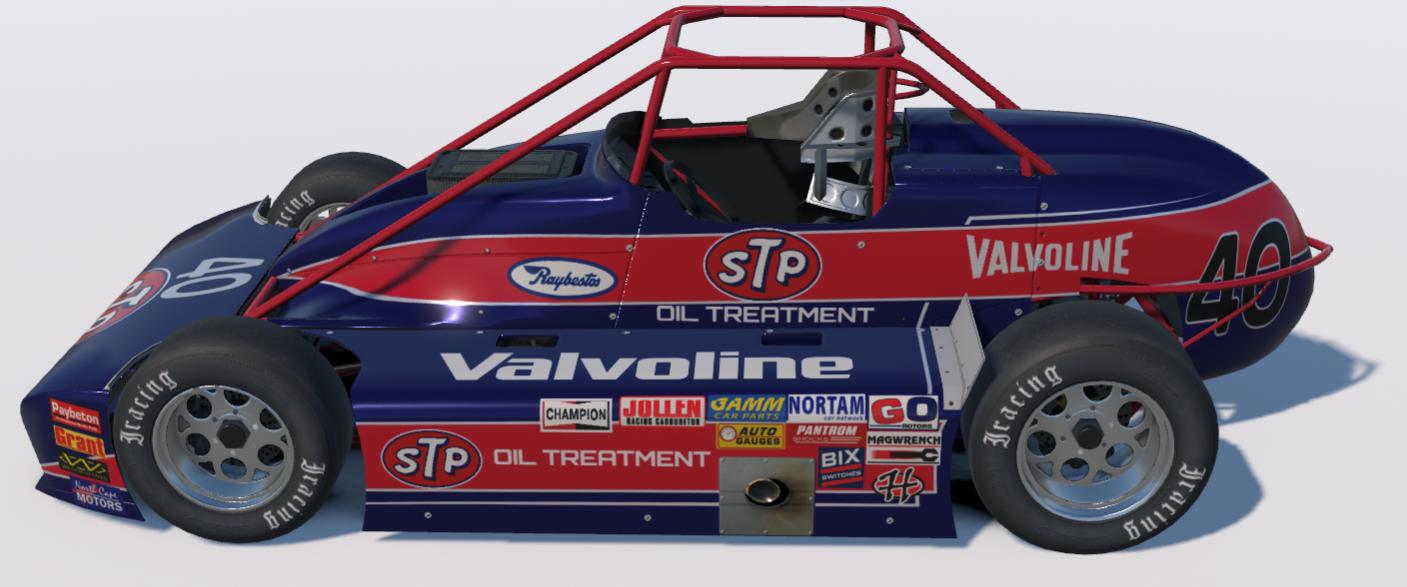 Mario Andretti STP Valvoline Ride by Robert H. - Trading Paints
