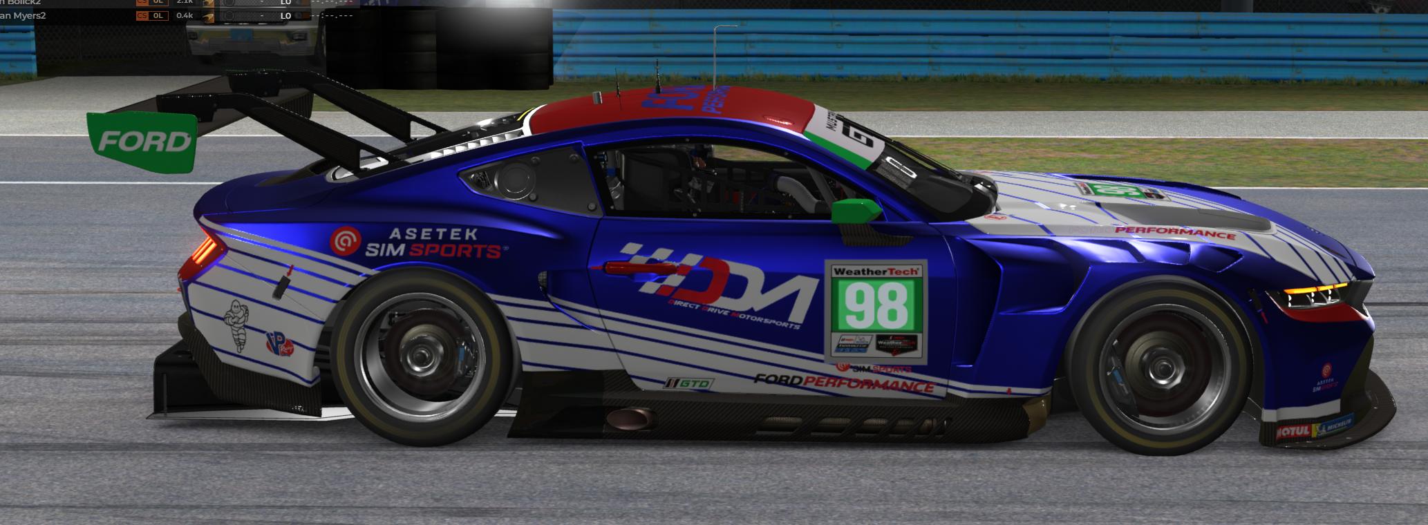 ford mustang gt3 by Bill Sigmon - Trading Paints