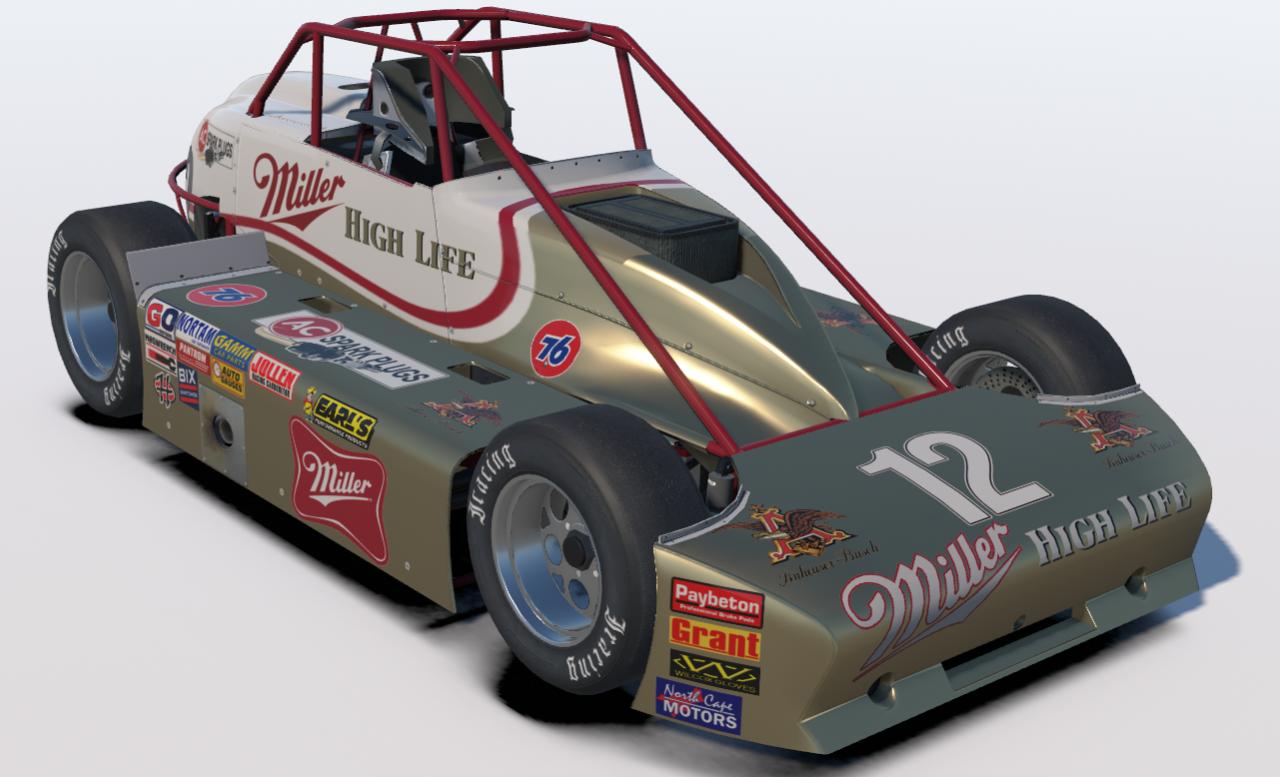 Bobby Allison Miller High Life Ride by Robert H. - Trading Paints