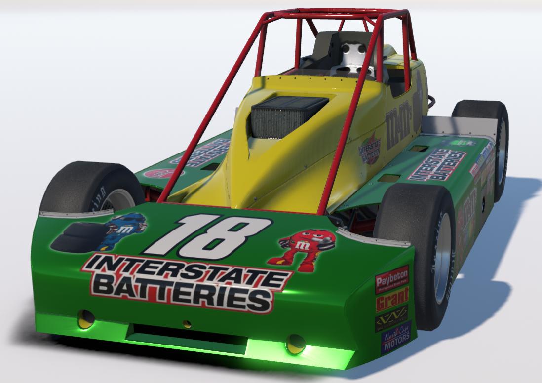 Kyle Busch M&Ms Interstate Ride by Robert H. - Trading Paints