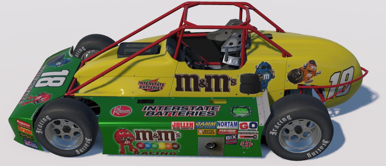 Kyle Busch M&Ms Interstate Ride by Robert H. - Trading Paints