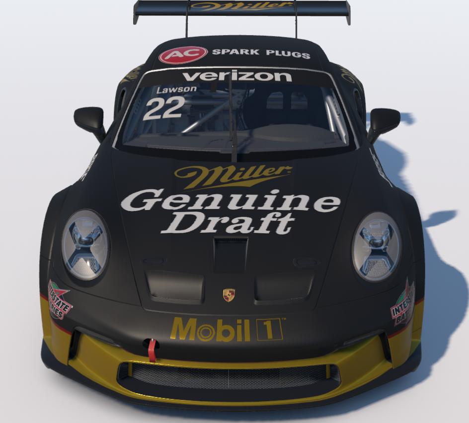 Miller Genuine Draft Porsche 911 GT Cup (992) by Ronald Lawson2 ...