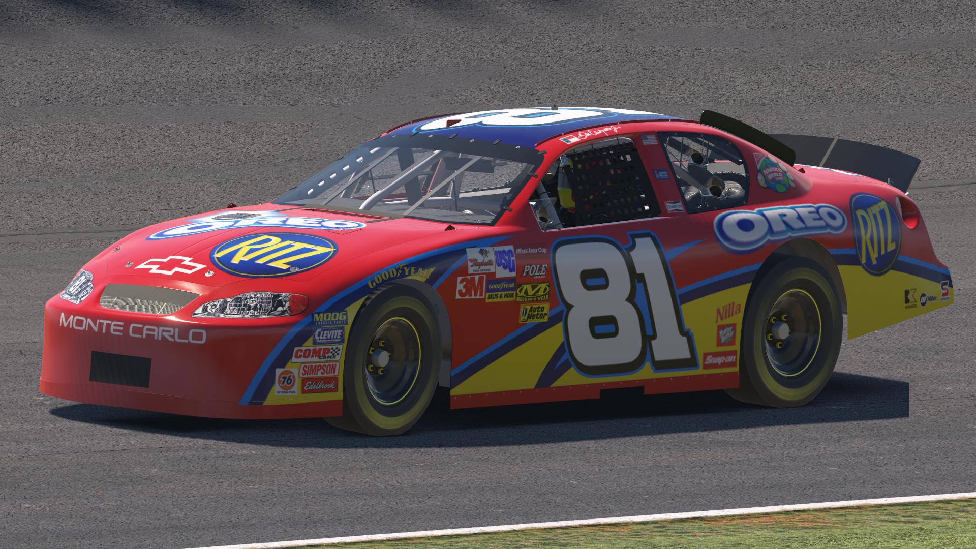 Dale Earnhardt, Jr. 81 Oreo Ritz Chevrolet Monte Carlo Superspeedway by ...