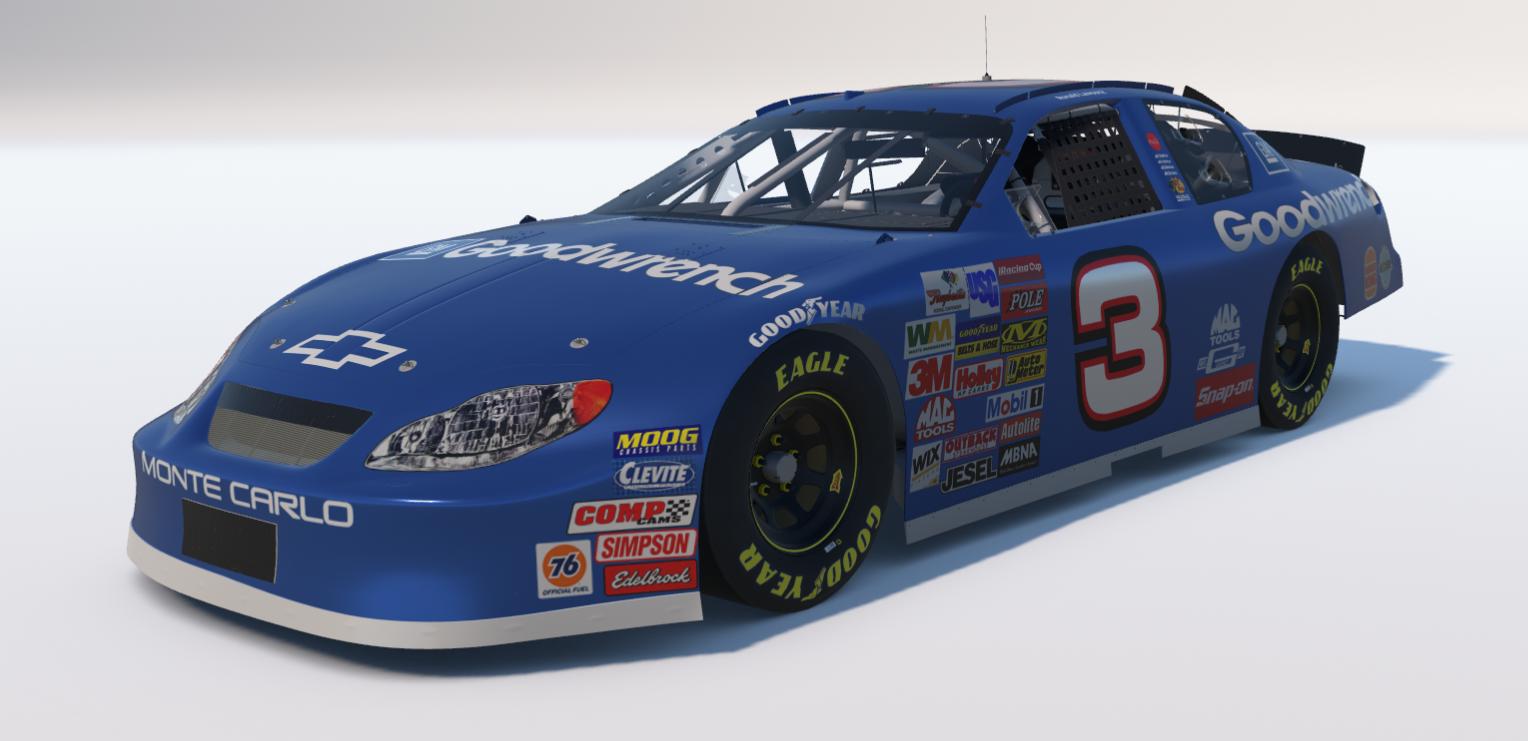 GM Concept Blue Dale Earnhardt GM Goodwrench Gen 4 Chevrolet Monte Carlo 2003 by Ronald Lawson2 ...