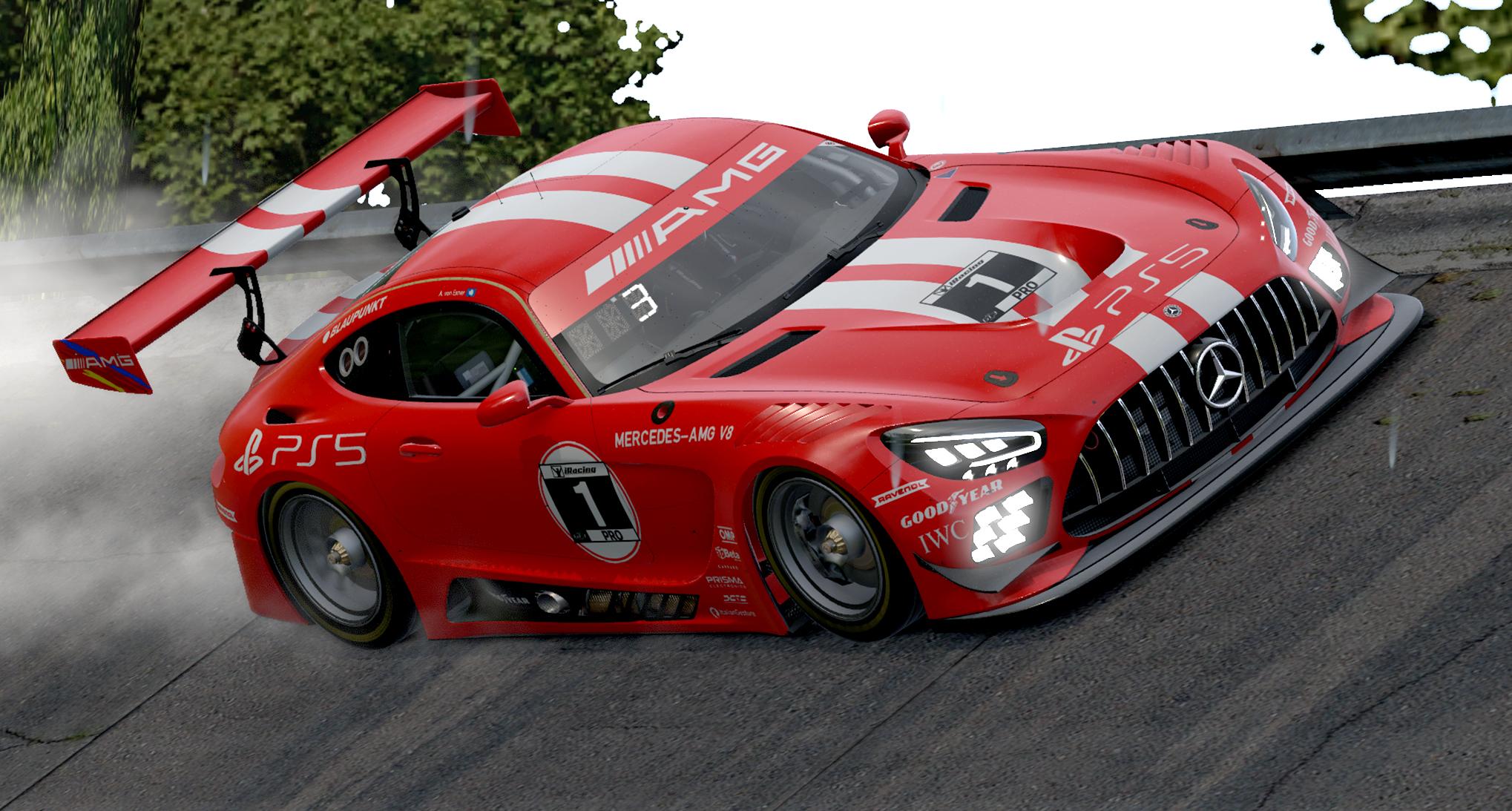 #91 Playstation 5 "Viper" AMG GT3 by Abigail von Exner - Trading Paints