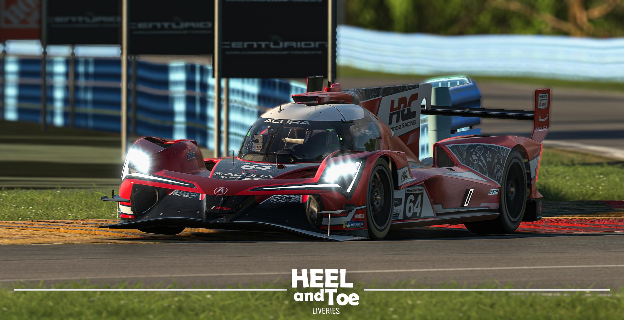 HRC Concept Livery - Acura ARX-06 GTP by Jai L. - Trading Paints