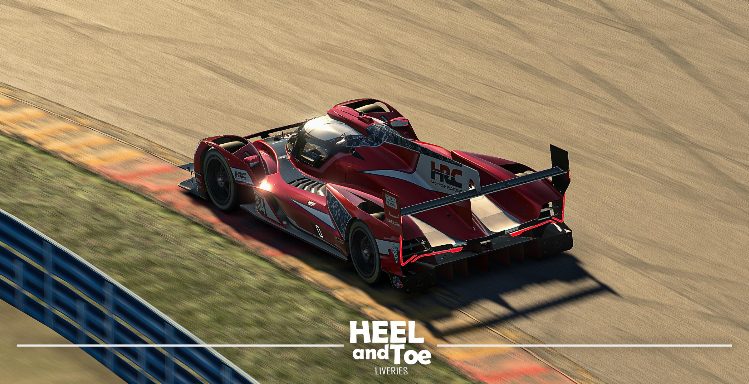 HRC Concept Livery - Acura ARX-06 GTP by Jai L. - Trading Paints