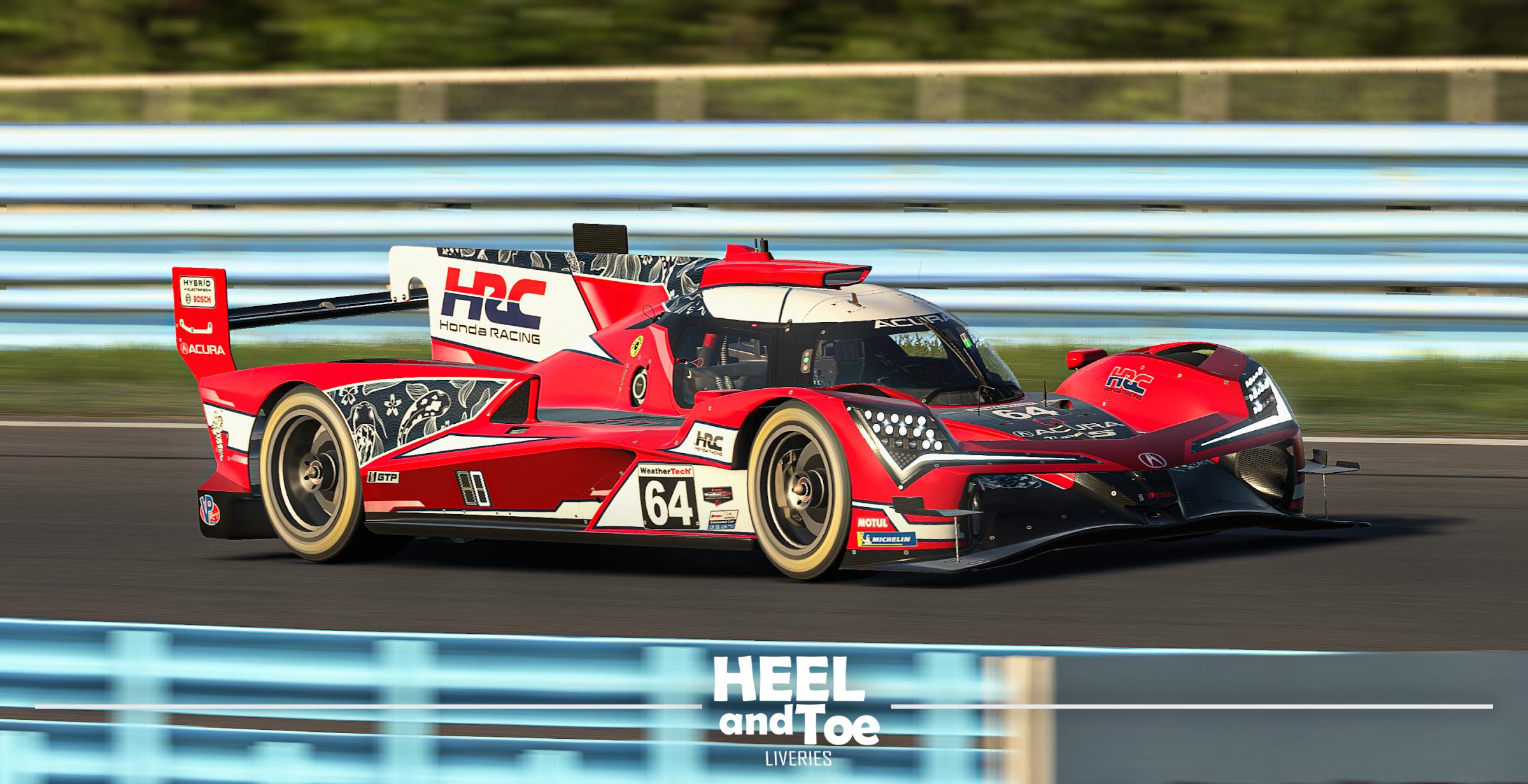HRC Concept Livery - Acura ARX-06 GTP by Jai L. - Trading Paints
