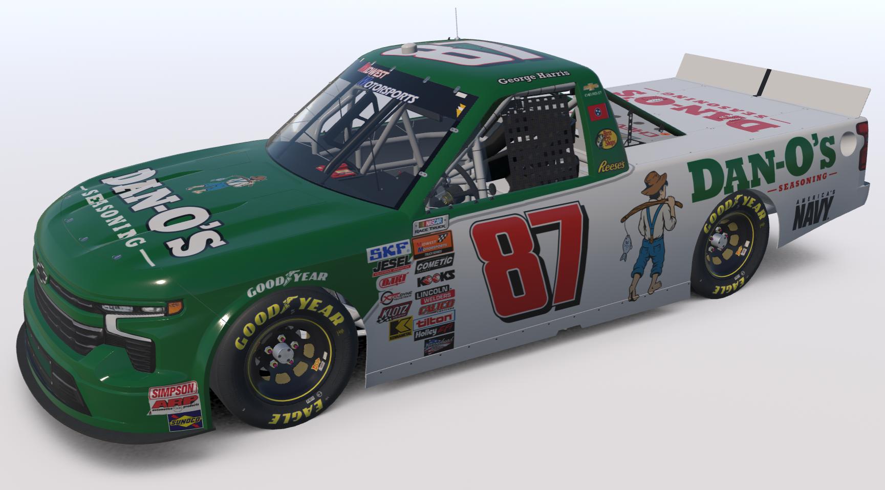 Dan-Os Dale Jr Throwback by Riley H. - Trading Paints
