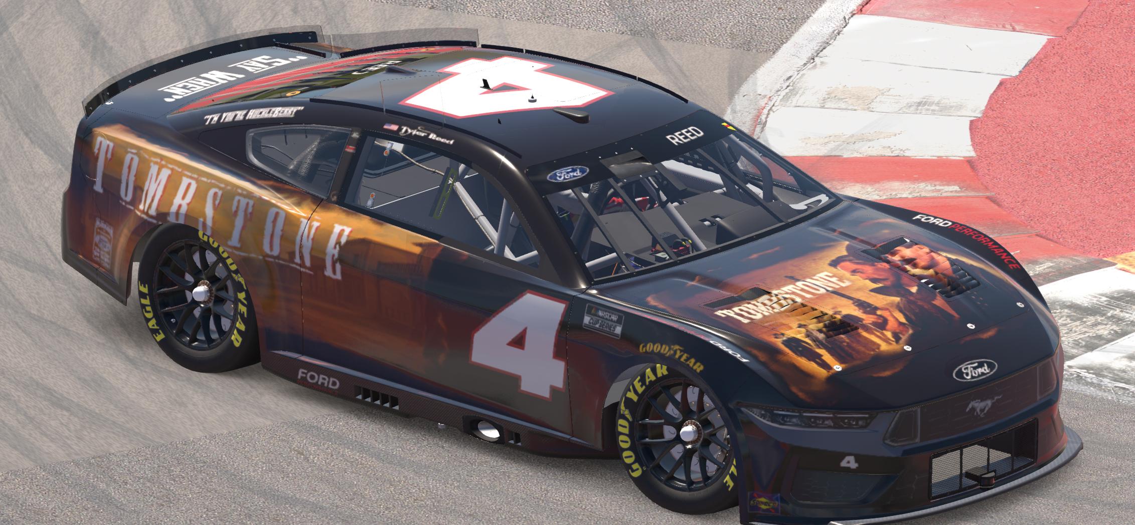 2025 Tombstone Tribute Ford Nexgen Mustang by Tyler V Reed - Trading Paints