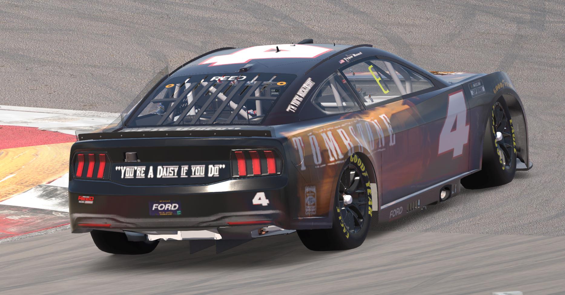 2025 Tombstone Tribute Ford Nexgen Mustang by Tyler V Reed - Trading Paints