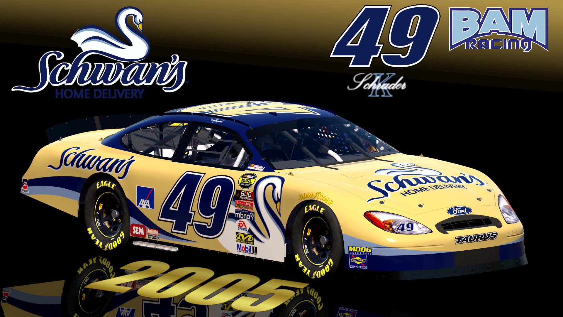 2005 #49 Ken Schrader Schwans Home Service Ford by Christian Budd ...