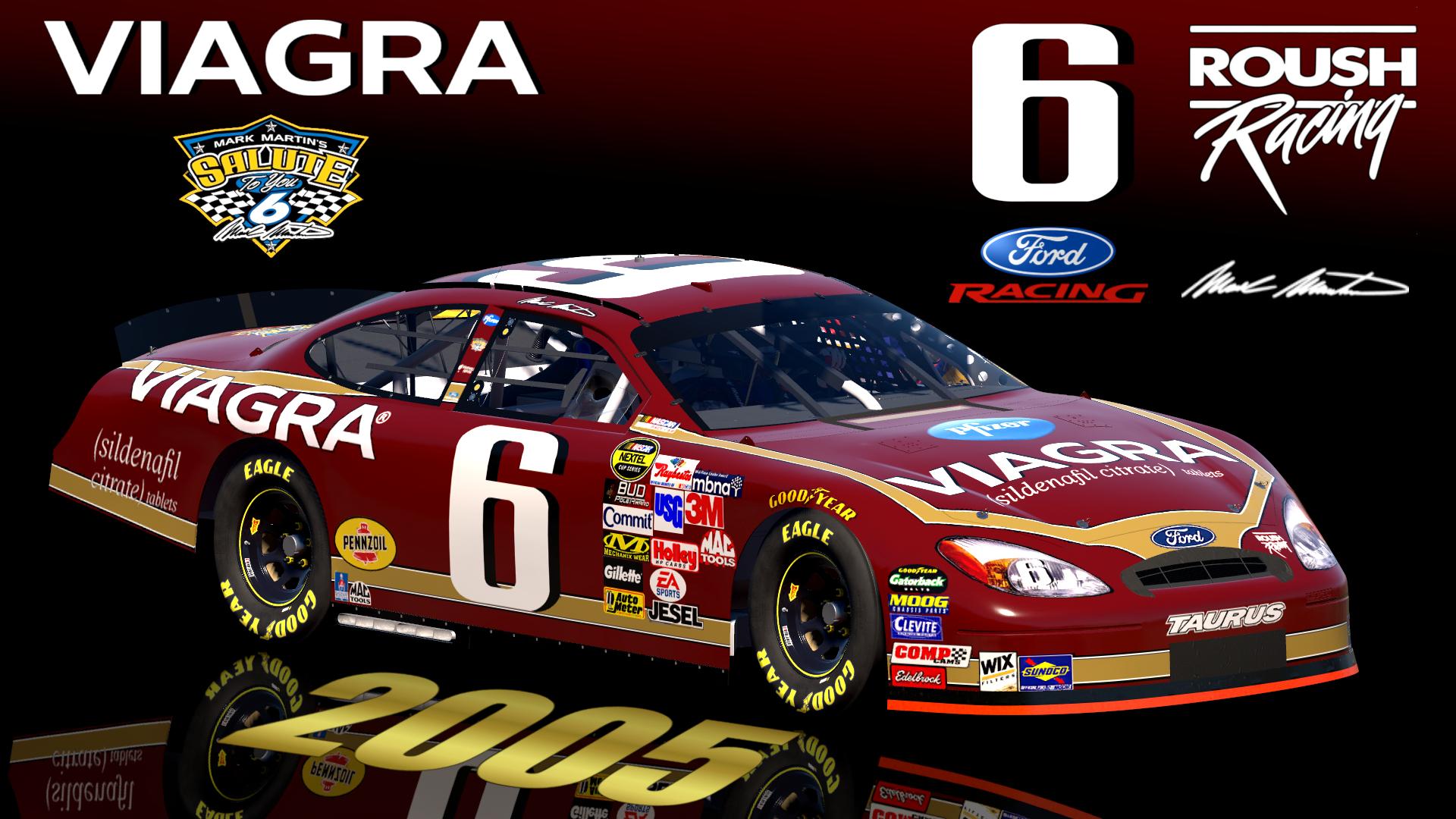 2005 #6 Mark Martin Viagra Folgers Ford Taurus by Christian Budd ...