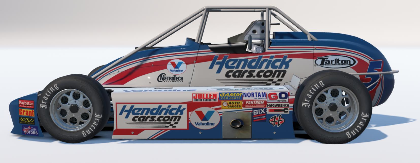 Kyle Larson Hendrick Cars Ride by Robert H. - Trading Paints