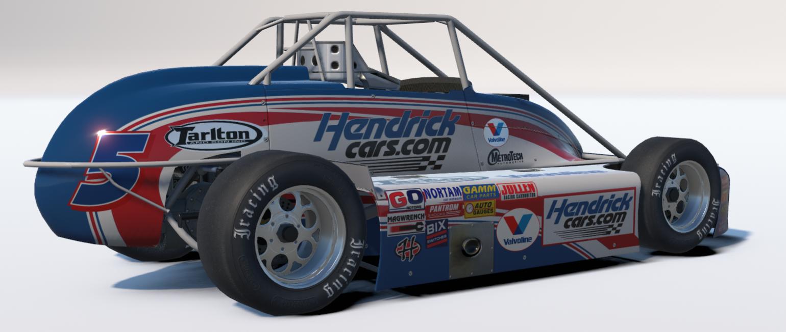 Kyle Larson Hendrick Cars Ride by Robert H. - Trading Paints